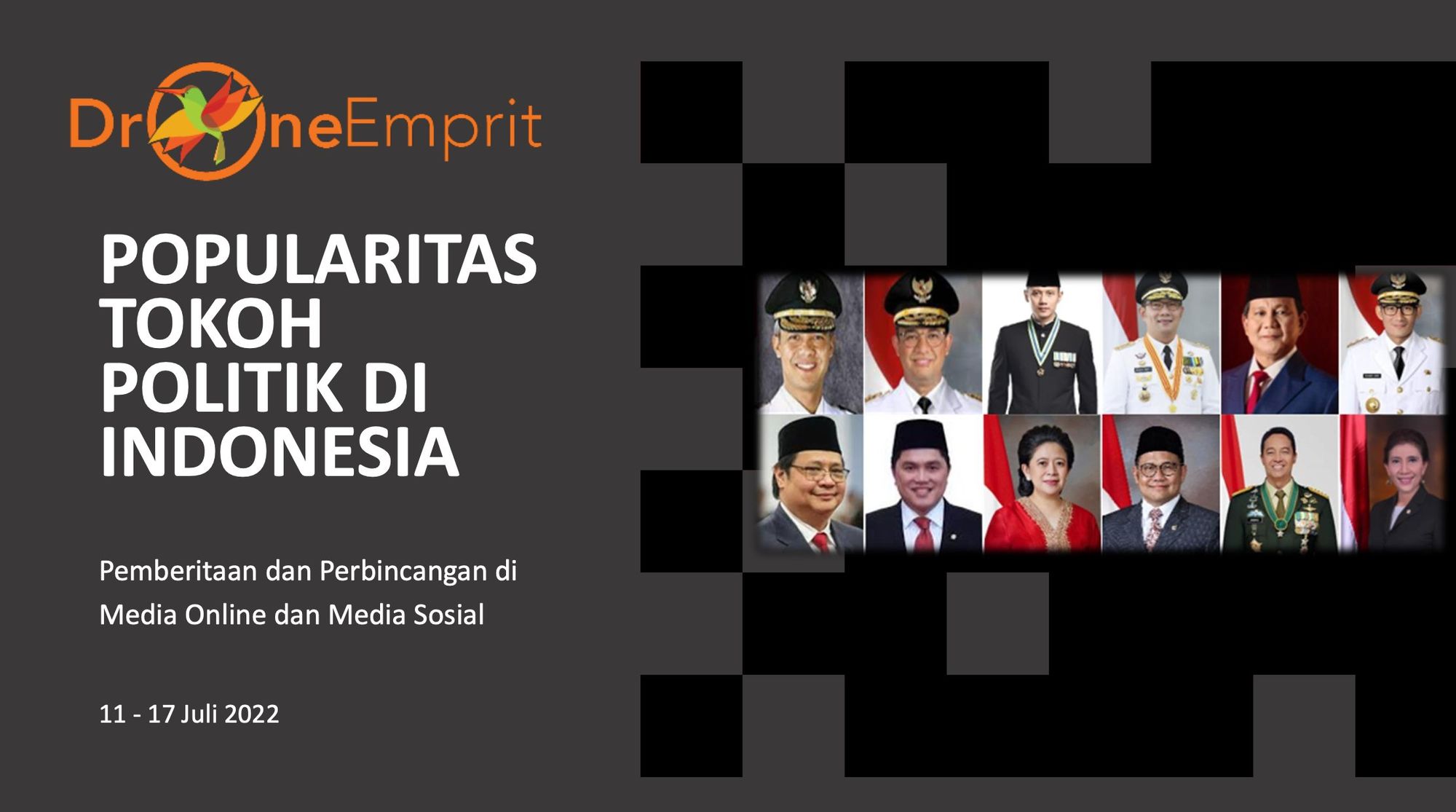 POPULARITAS & FAVORABILITAS TOKOH POLITIK DI INDONESIA